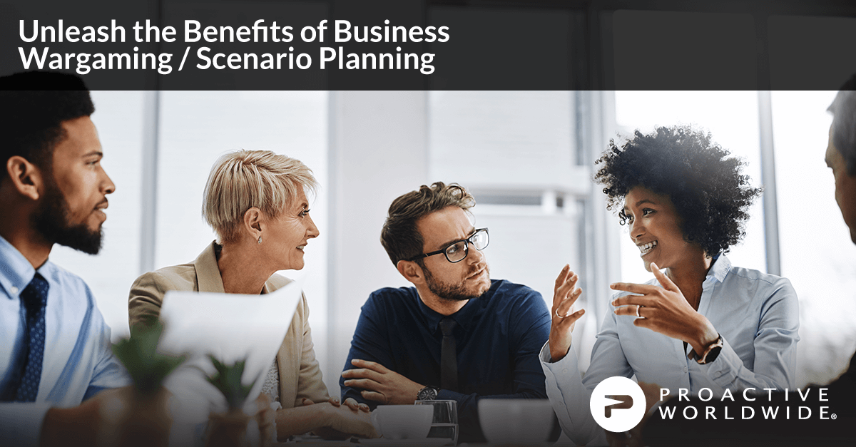 Get Ahead: Unleash the Benefits of Business Wargaming / Scenario ...